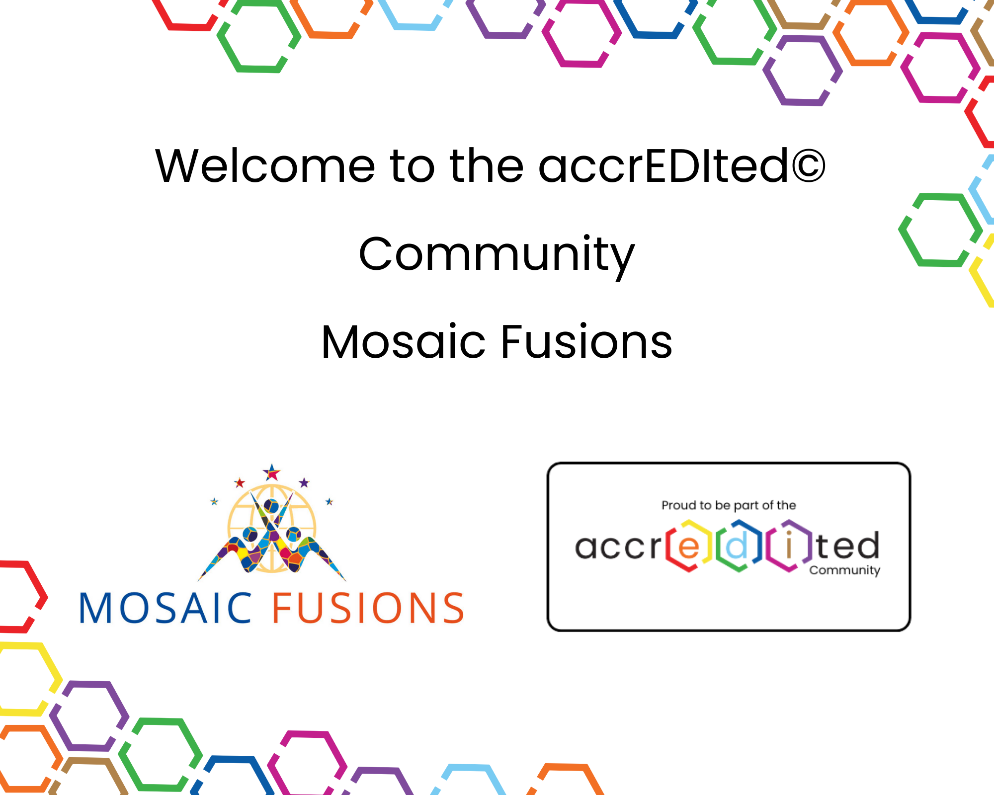 Welcome to Mosaic Fusions – EDI News